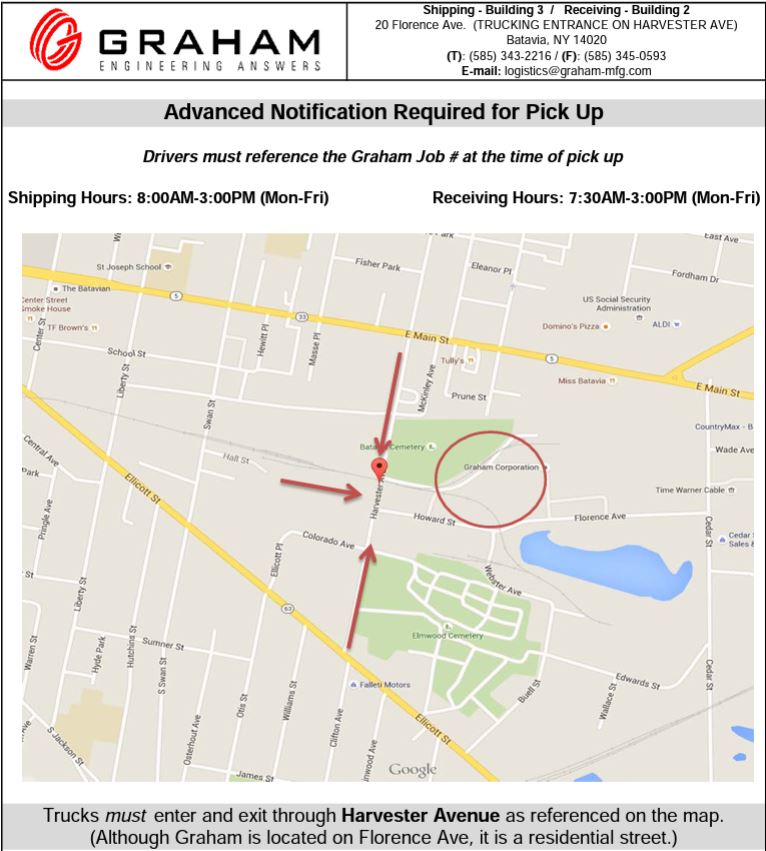 Truck Directions | Graham Manufacturing